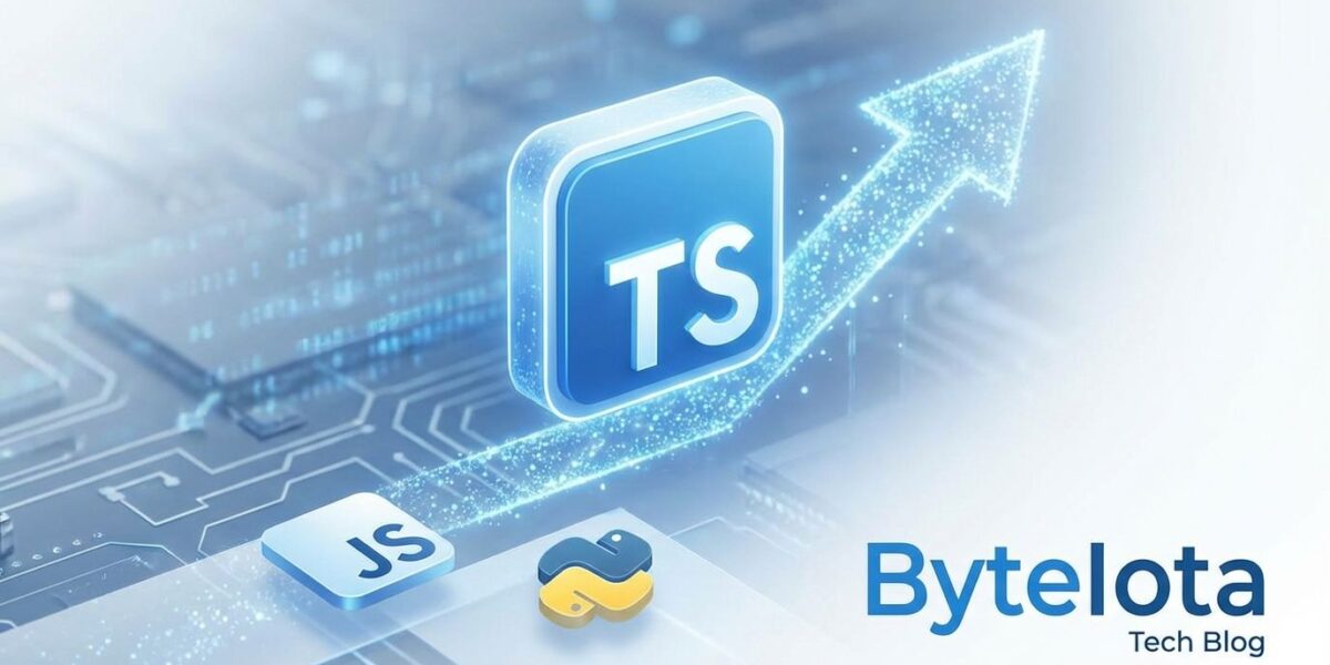 TypeScript Overtakes JavaScript on GitHub in 2025 | byteiota