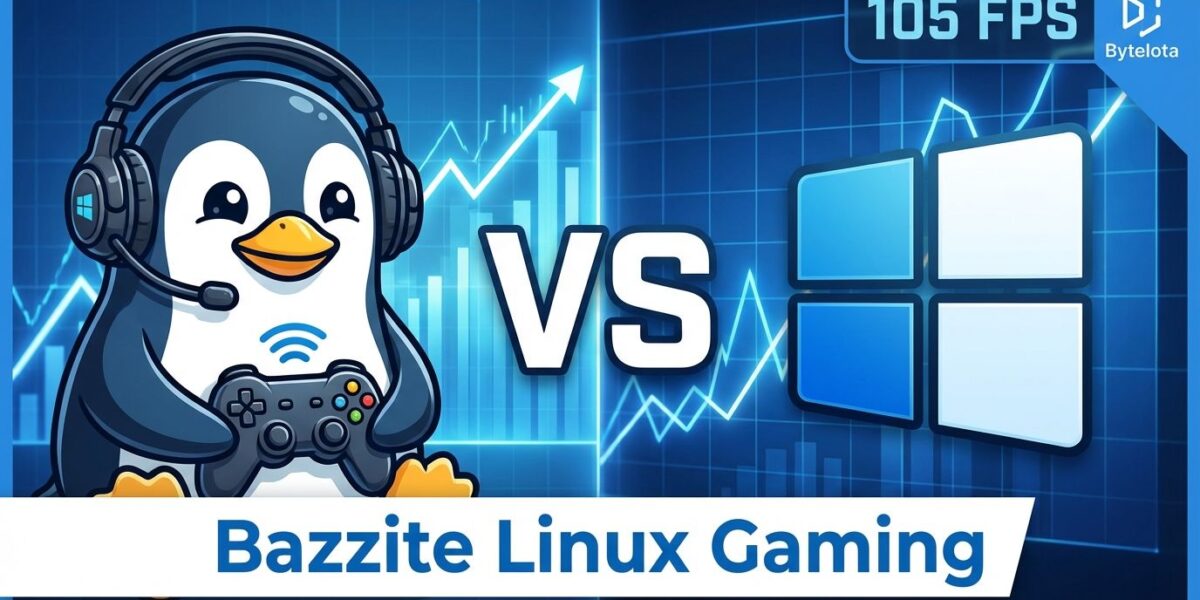 Bazzite Linux Matches Windows Gaming: Gamers Nexus Proof | byteiota