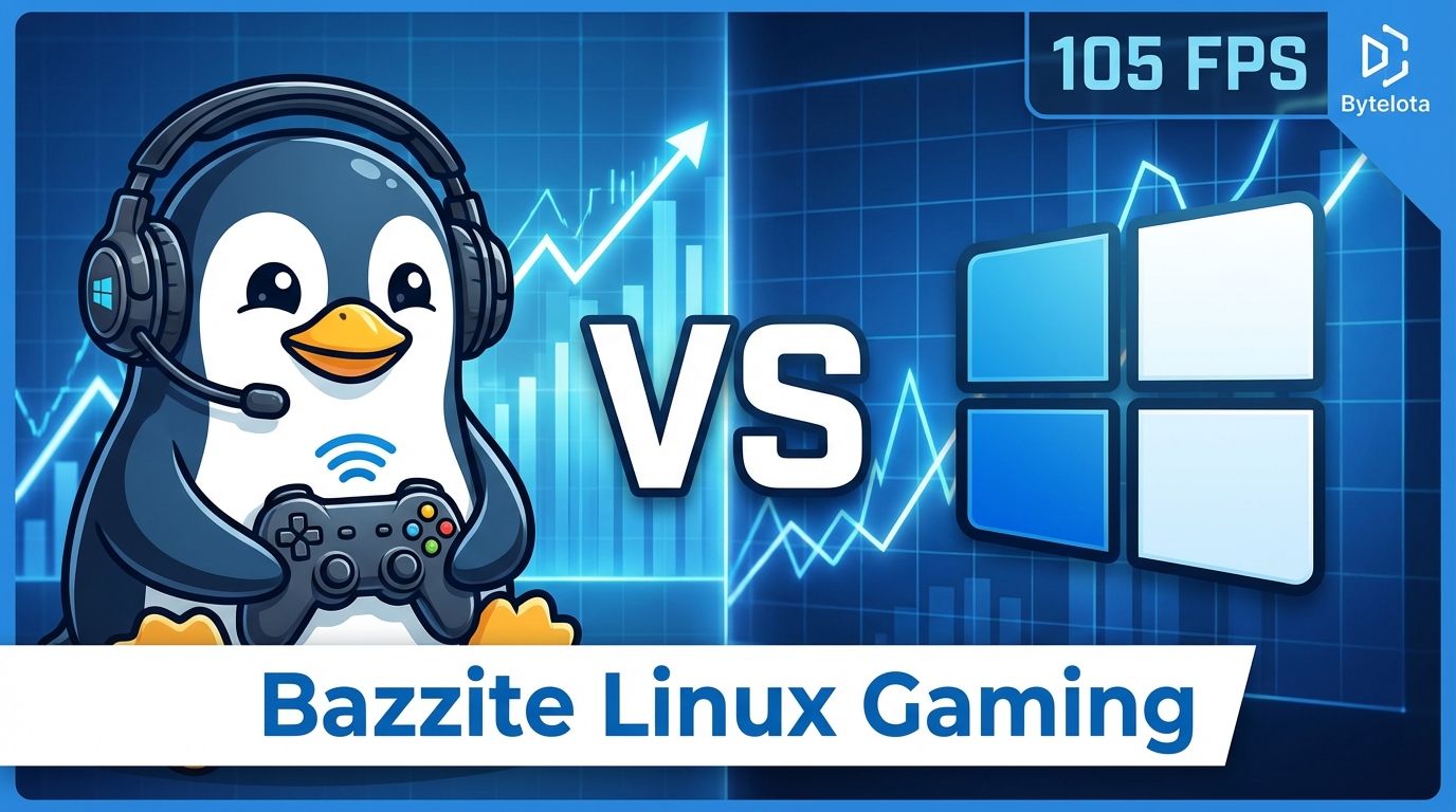 Bazzite Linux Matches Windows Gaming: Gamers Nexus Proof | byteiota