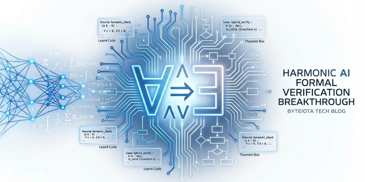Harmonic AI Raises $120M: Formal Verification Beats LLMs | byteiota