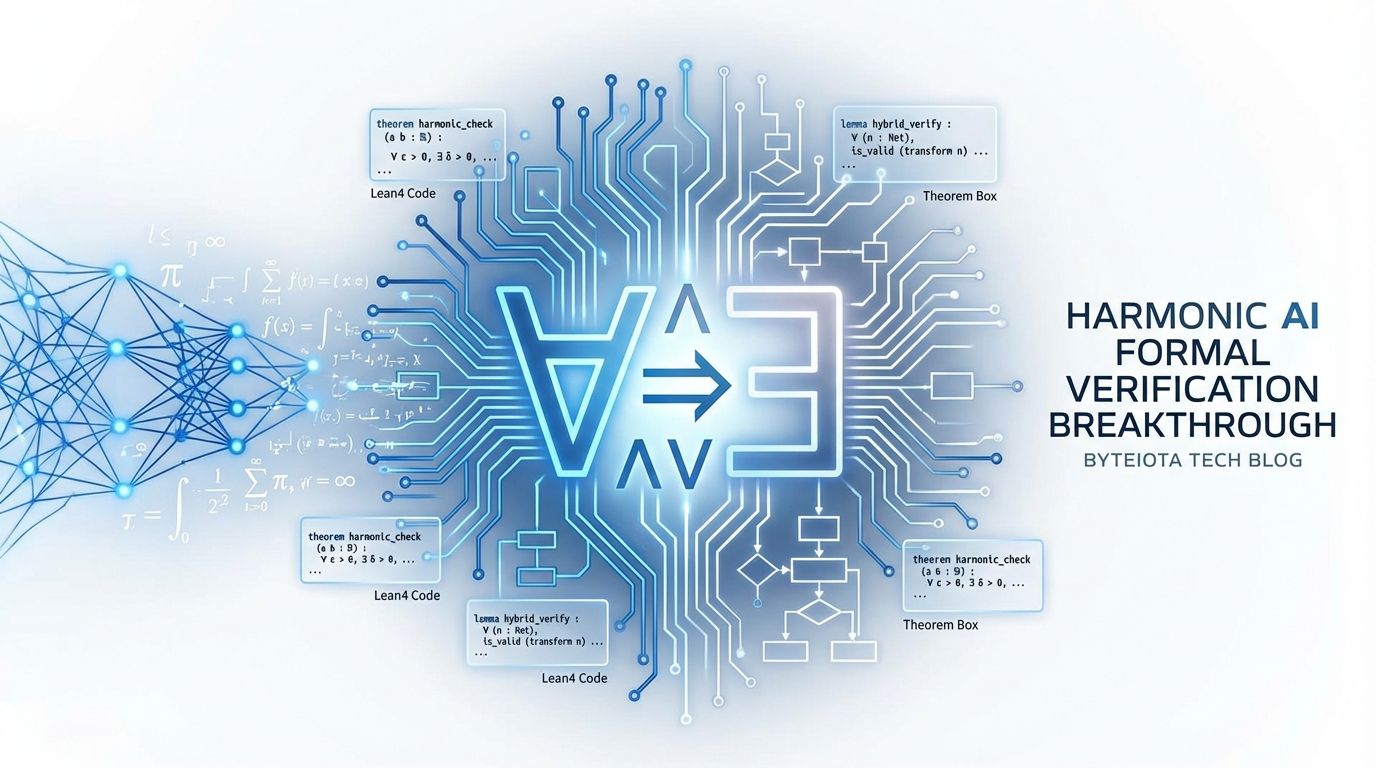 Harmonic AI Raises $120M: Formal Verification Beats LLMs | byteiota