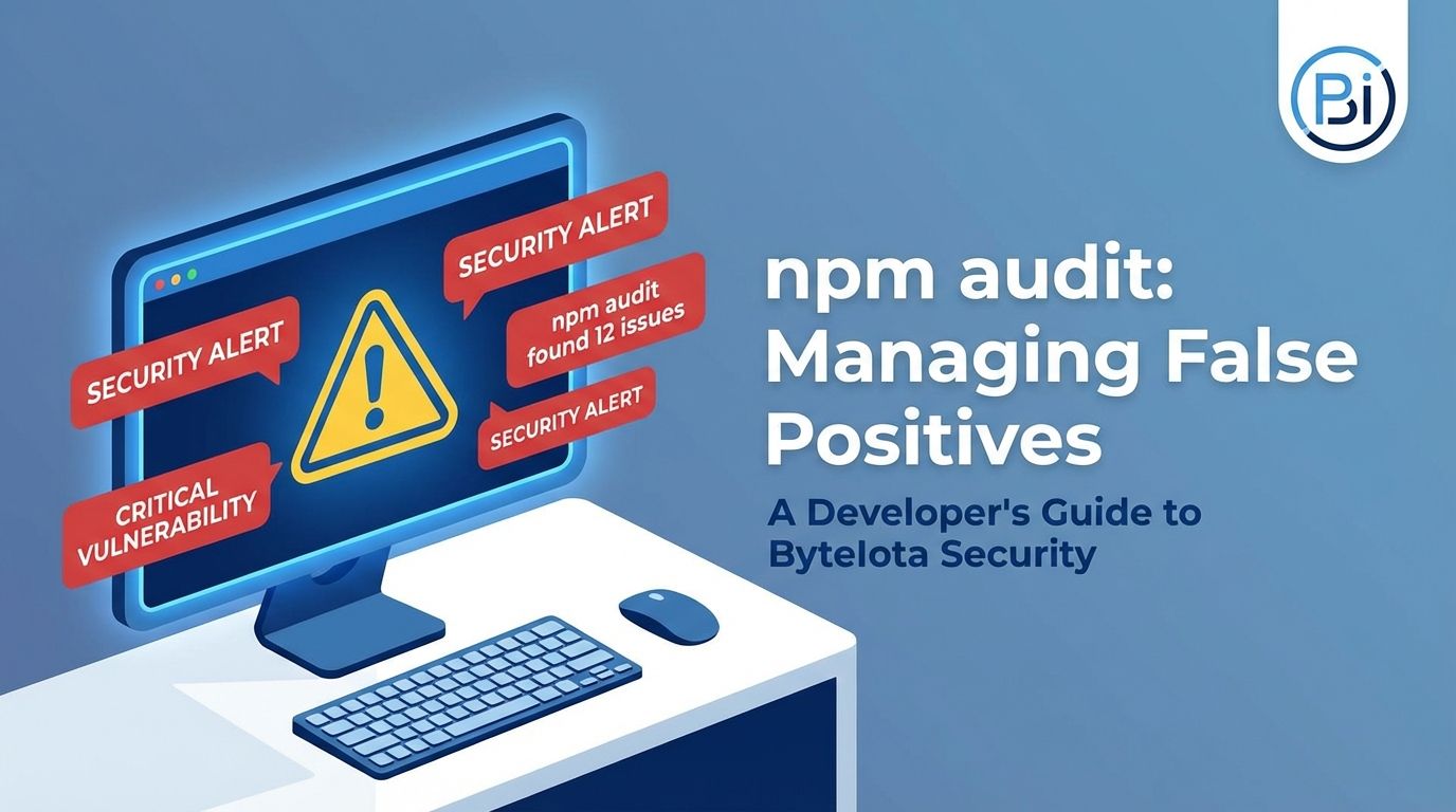 npm Audit Is Broken: Security Theater for JavaScript | byteiota