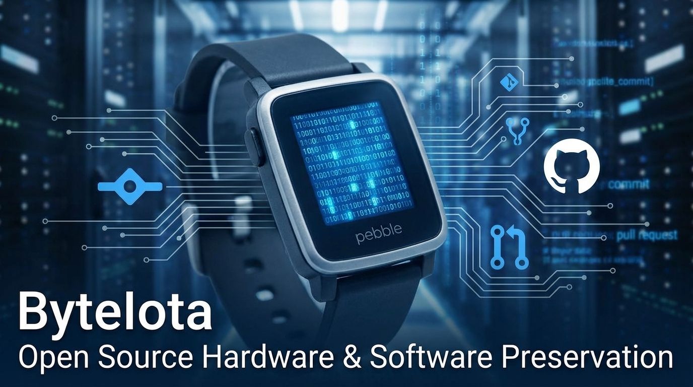 Pebble Watch Goes 100% Open Source: Hardware Designs Now Public | byteiota
