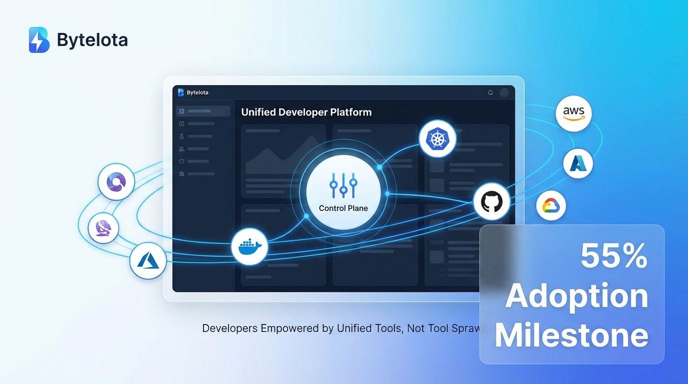 Platform Engineering Hits 55%: The Adoption Tipping Point | byteiota