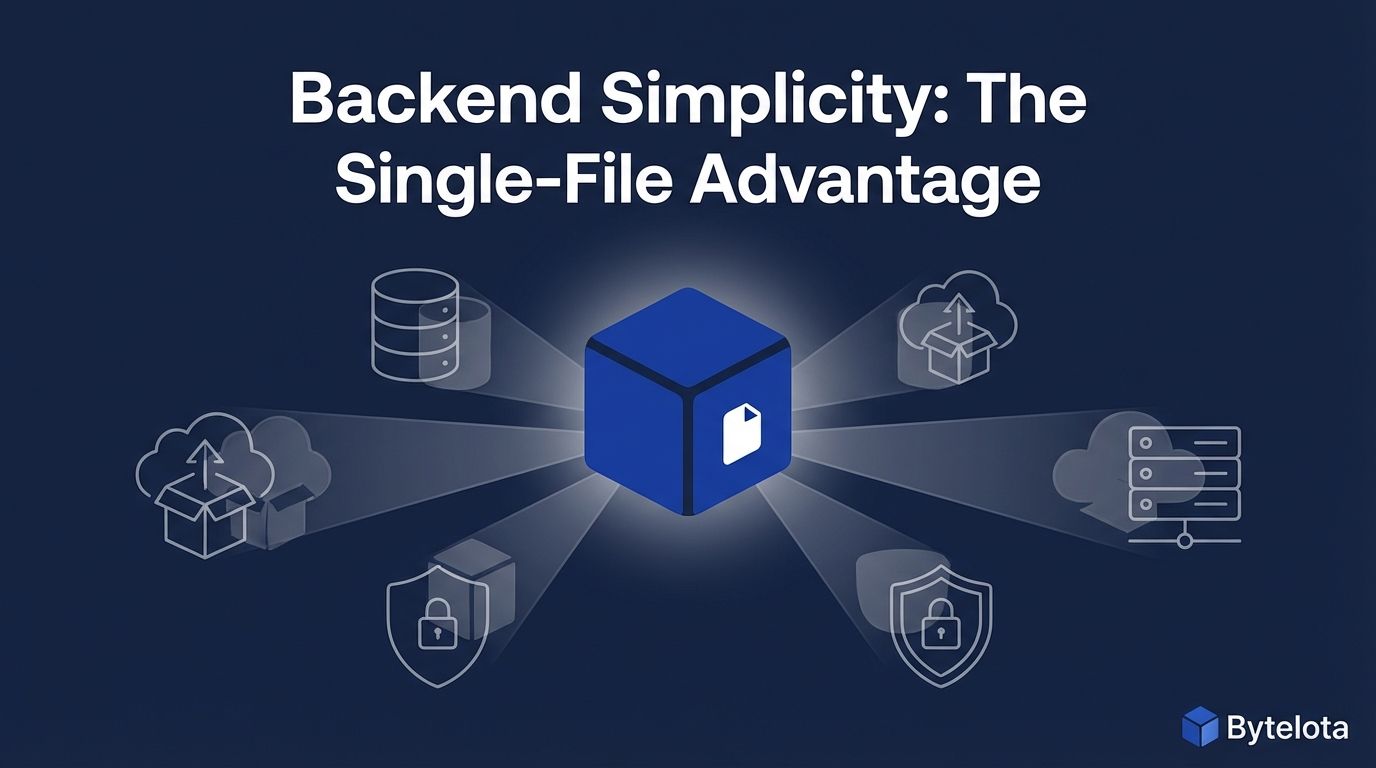 PocketBase: Single-File Backend Replaces Entire Stack | byteiota