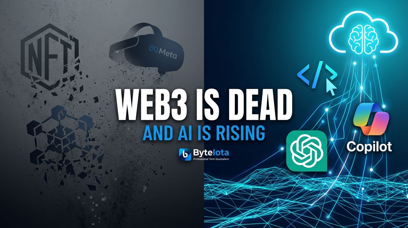 Web3 is Dead: How AI Killed the Blockchain Revolution | byteiota