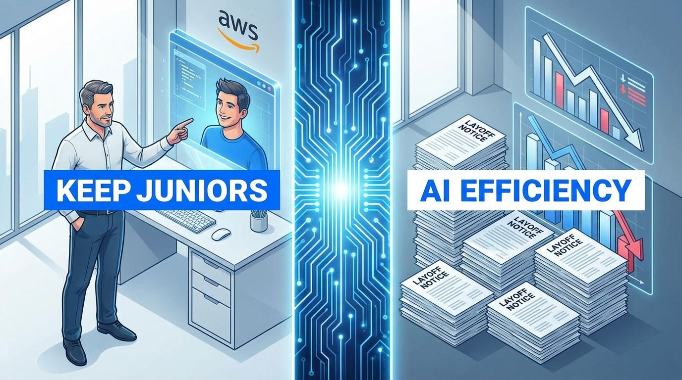 AWS CEO: Replacing Junior Devs with AI Is “Dumbest Idea” | byteiota