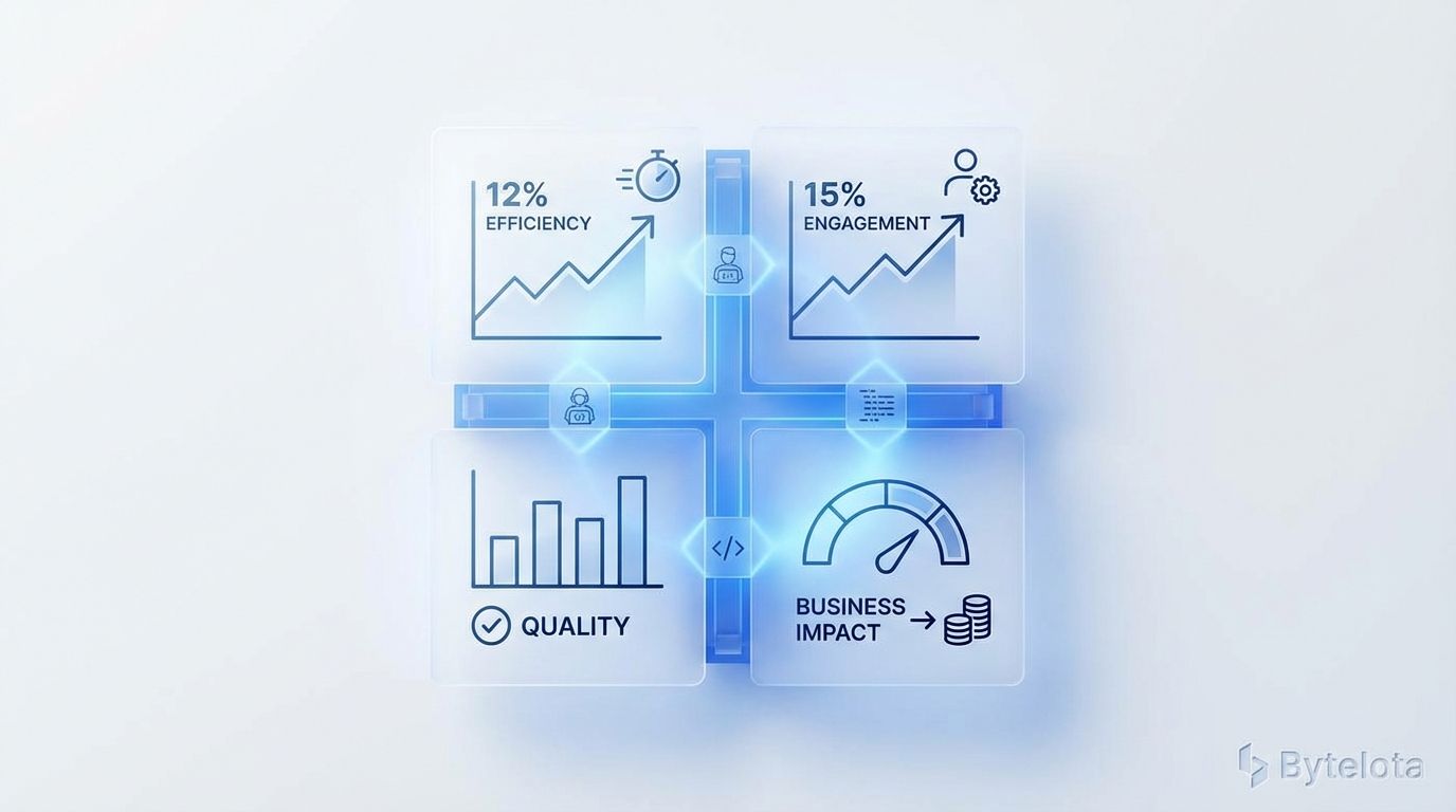 DX Core 4: How 300+ Companies Measure Developer Productivity | byteiota