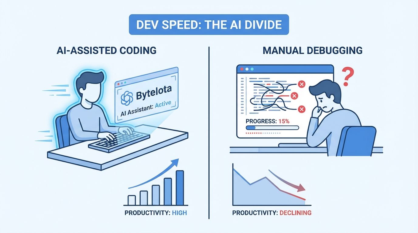 AI Coding Assistant Productivity: The 19% Slowdown Data Reveals | byteiota