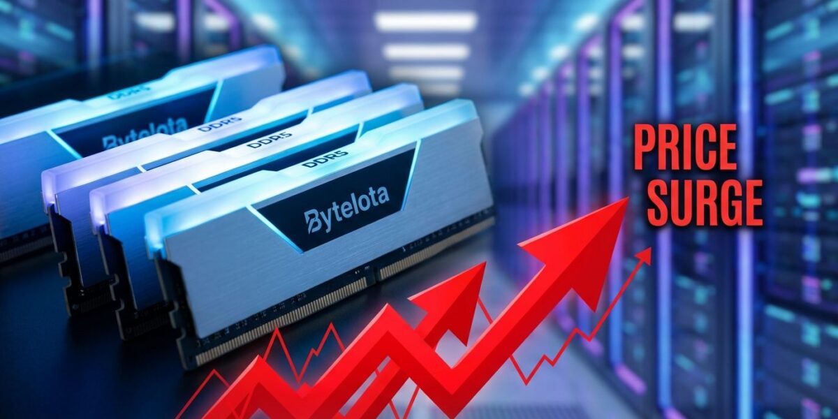 RAM Prices Spike 50%: AI Data Centers Trigger Memory Shortage | byteiota