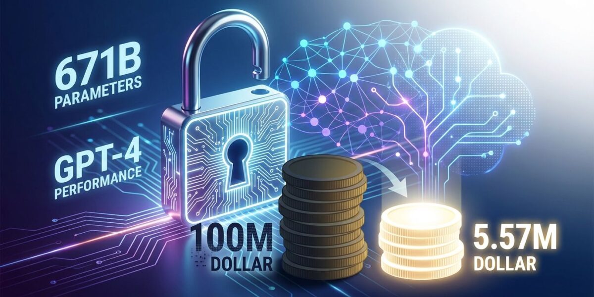 DeepSeek V3: Open-Source AI Rivaling GPT-4 for $5.57M | byteiota