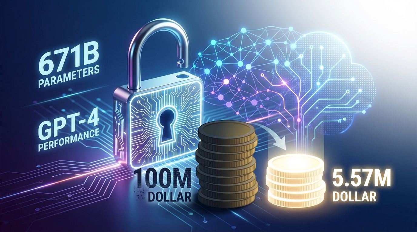 DeepSeek V3: Open-Source AI Rivaling GPT-4 for $5.57M | byteiota