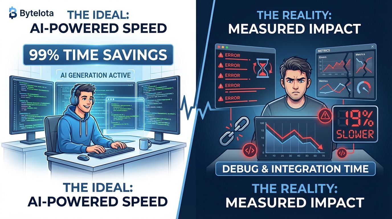 Developer Productivity Paradox: AI Time Savings vs Reality | byteiota