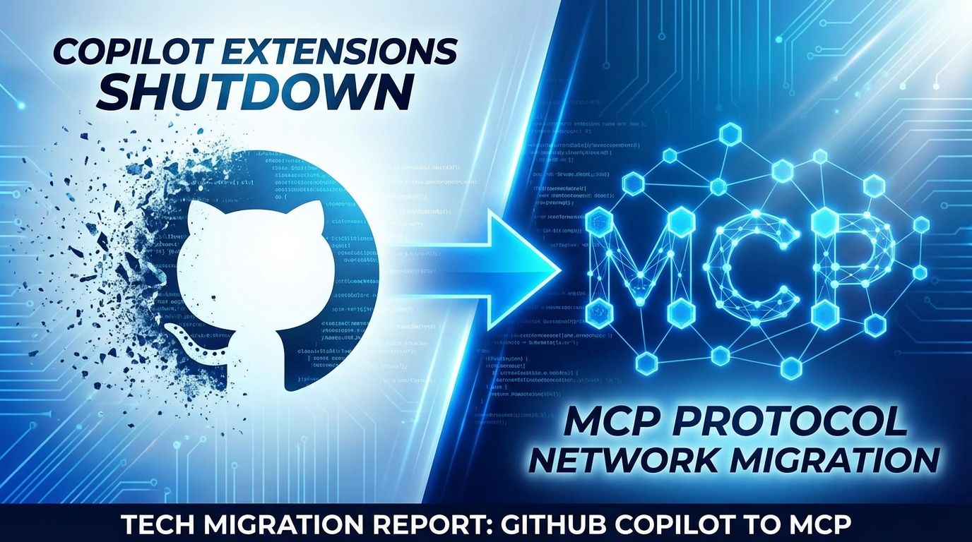 GitHub Kills Copilot Extensions, Forces MCP Migration | byteiota