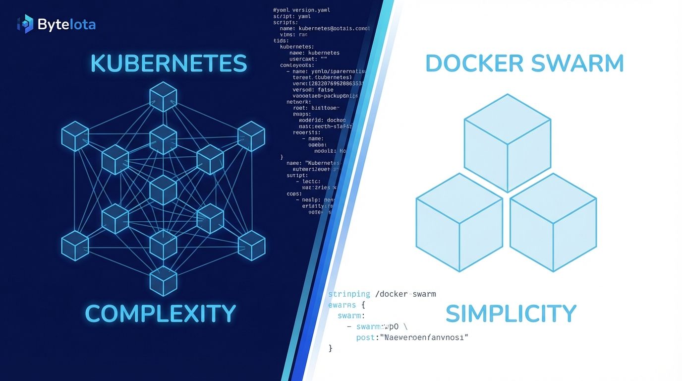 Kubernetes Overkill: 90% of Teams Should Skip It | byteiota