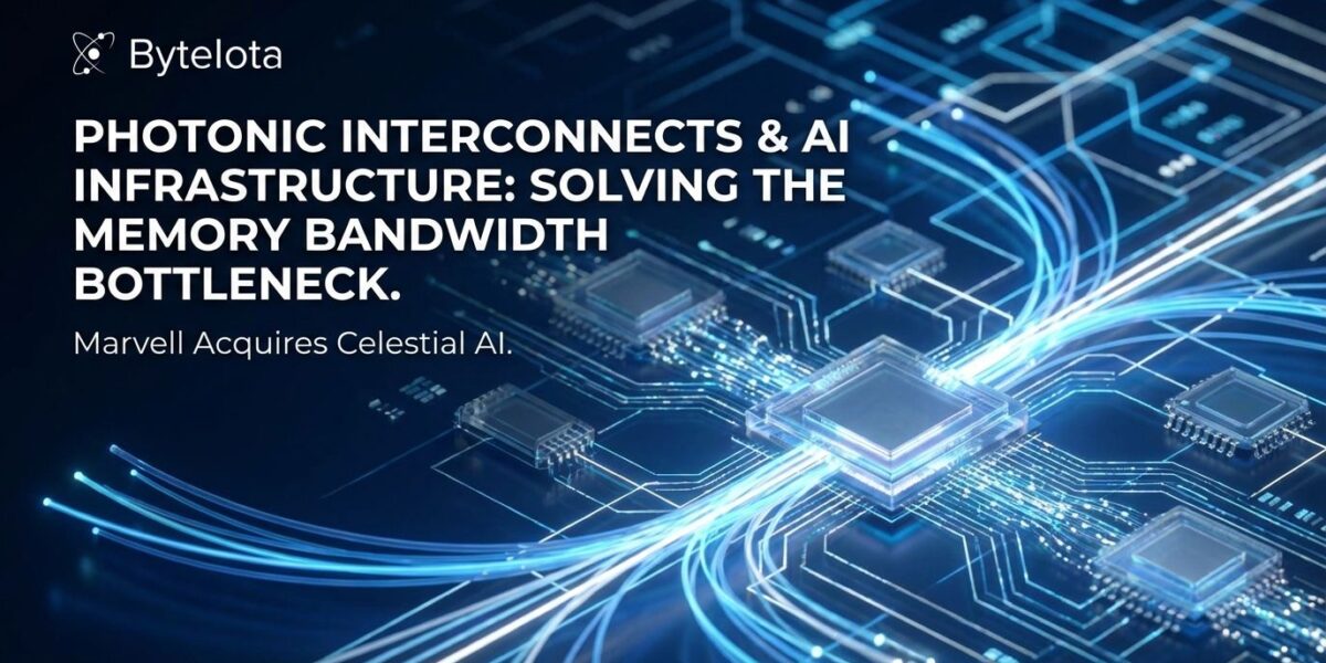 Marvell’s $5.5B Bet on Photonics for AI Infrastructure | byteiota
