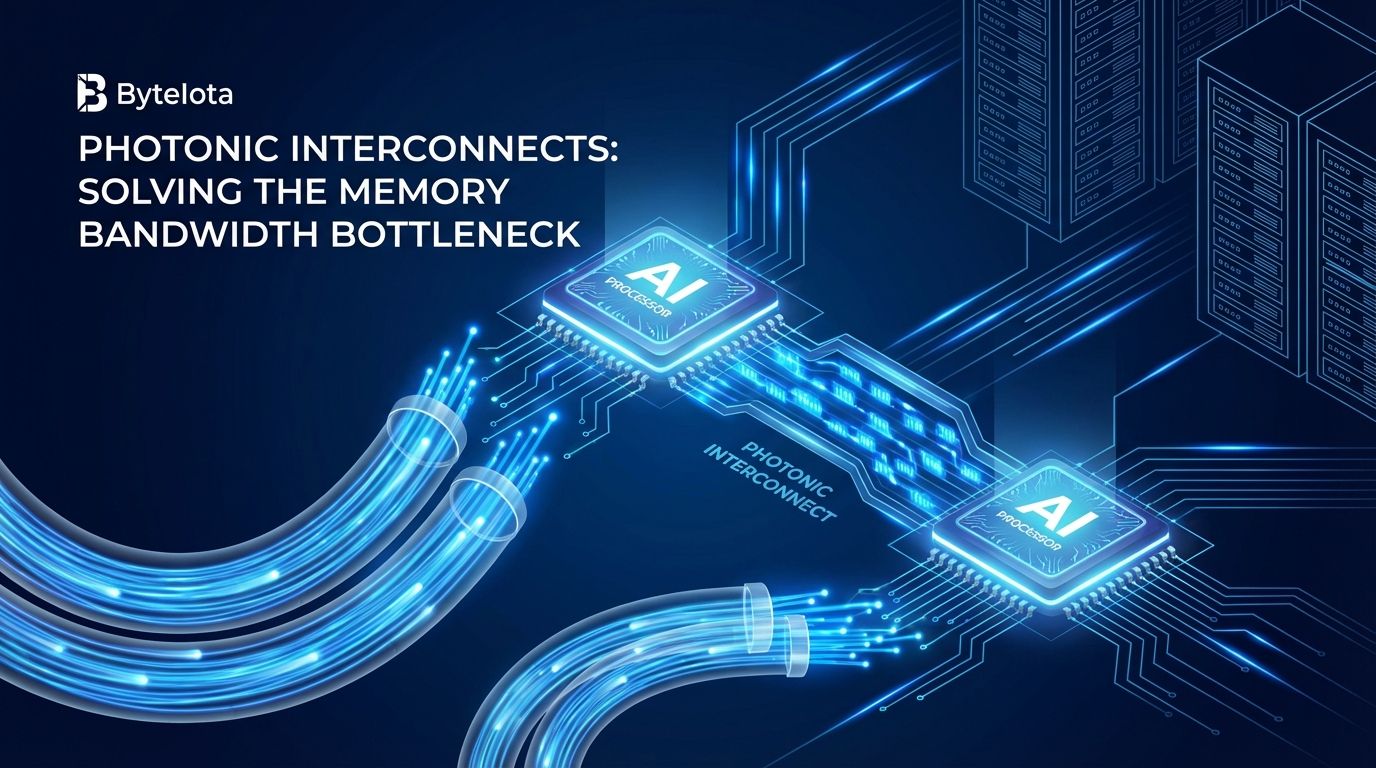Marvell Bets $3.25B on Photonics to Solve AI’s Memory Wall | byteiota