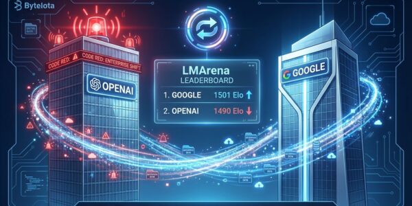 OpenAI Code Red: Gemini 3 Outpaces ChatGPT in AI Race | byteiota
