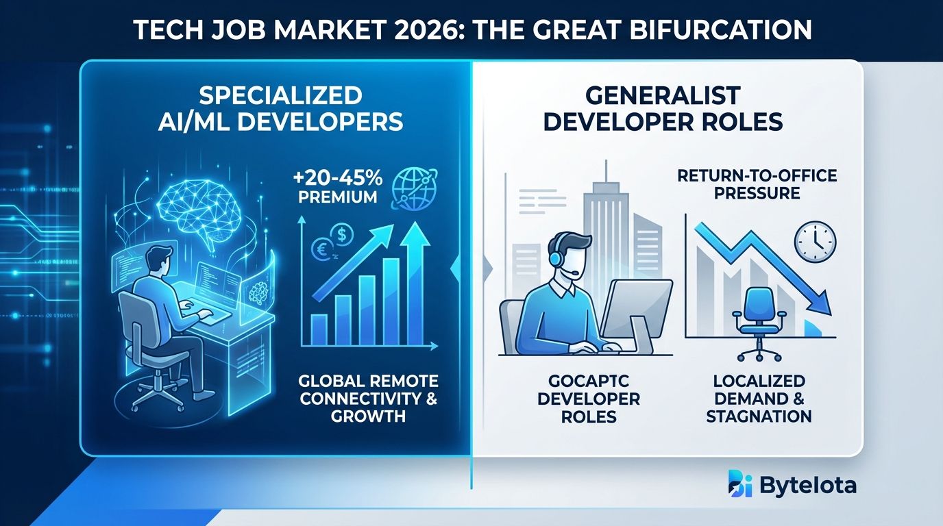 Remote Developer Jobs 2026: AI/ML Roles Soar, Generalists Face RTO ...