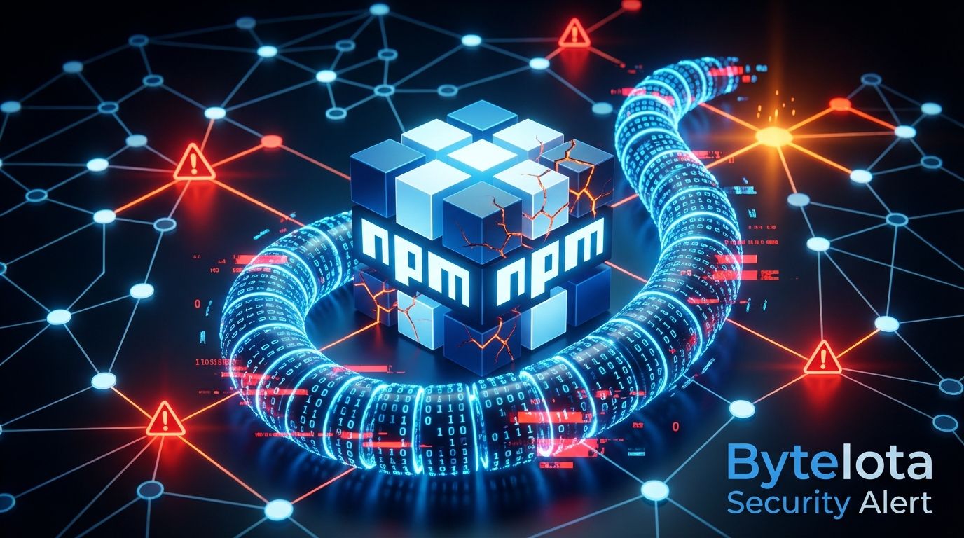 Shai-Hulud 2.0 npm Worm: 25K+ Repos Compromised | byteiota