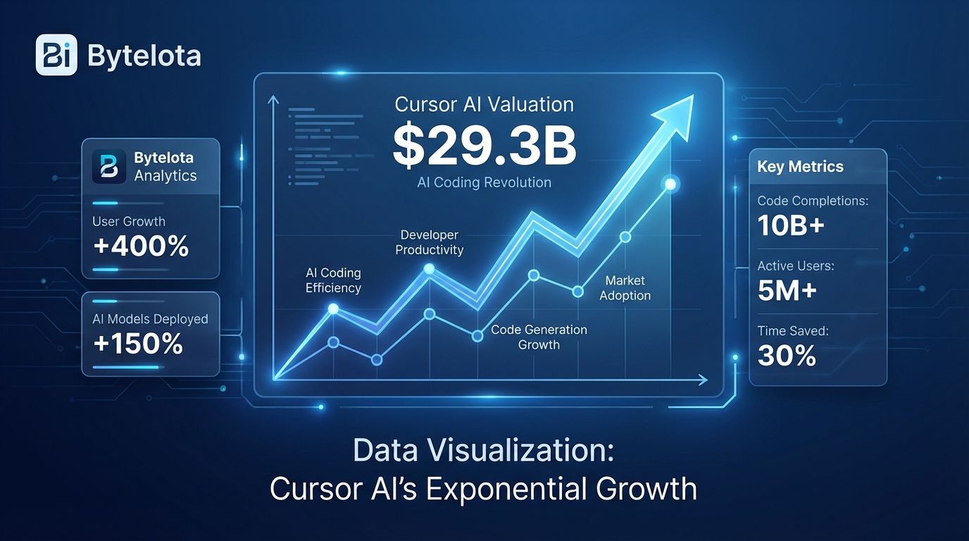 Cursor AI Hits $29.3B Valuation: AI Coding Revolution | byteiota