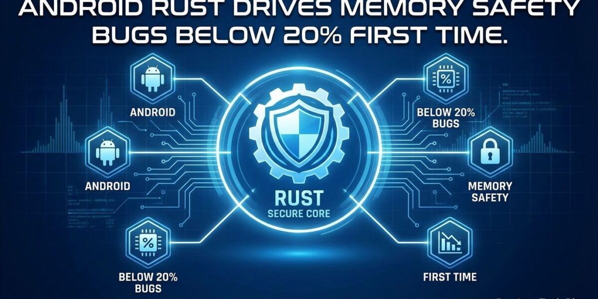 Android Rust Drives Memory Safety Bugs Below 20% First Time | byteiota