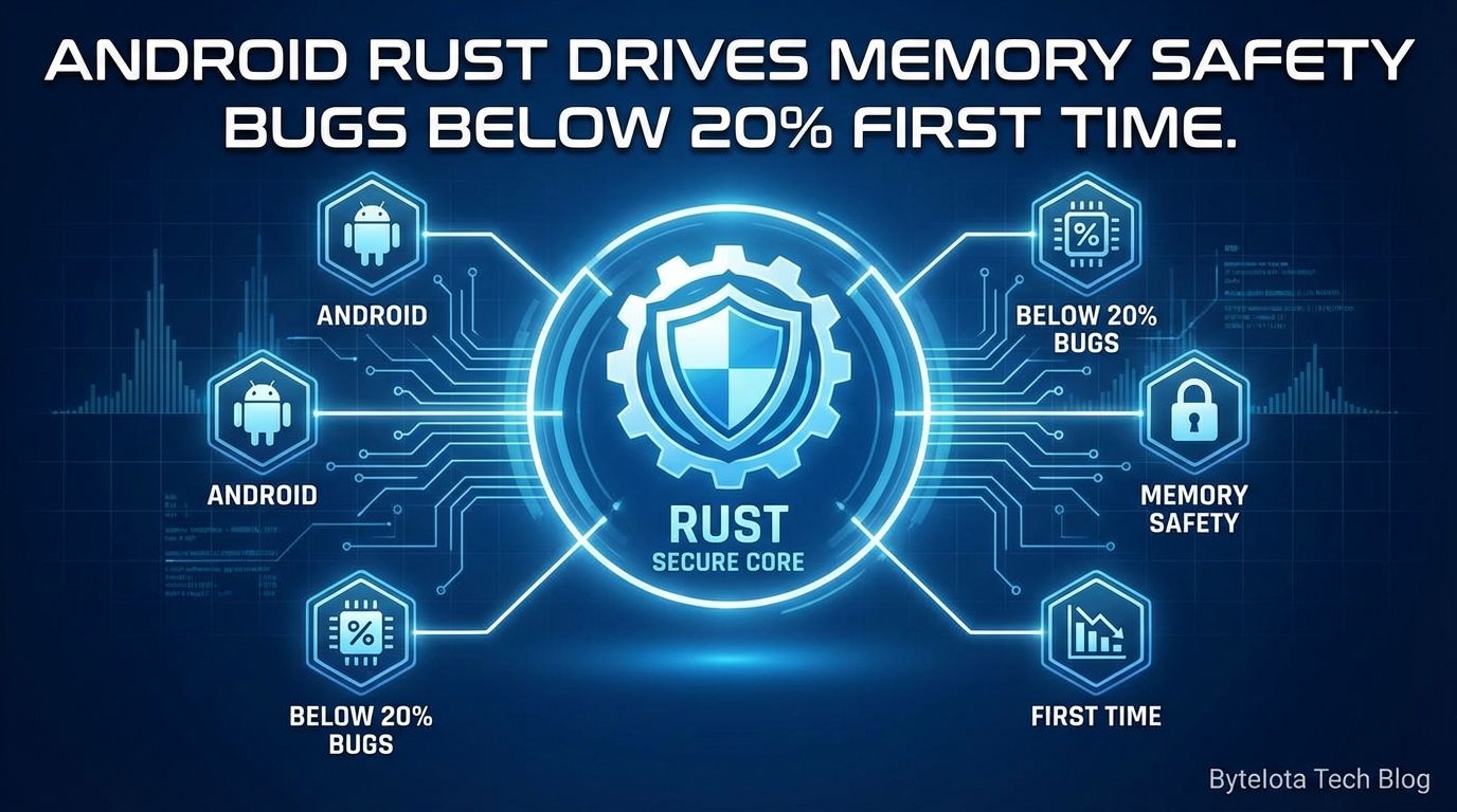 Android Rust Drives Memory Safety Bugs Below 20% First Time | byteiota