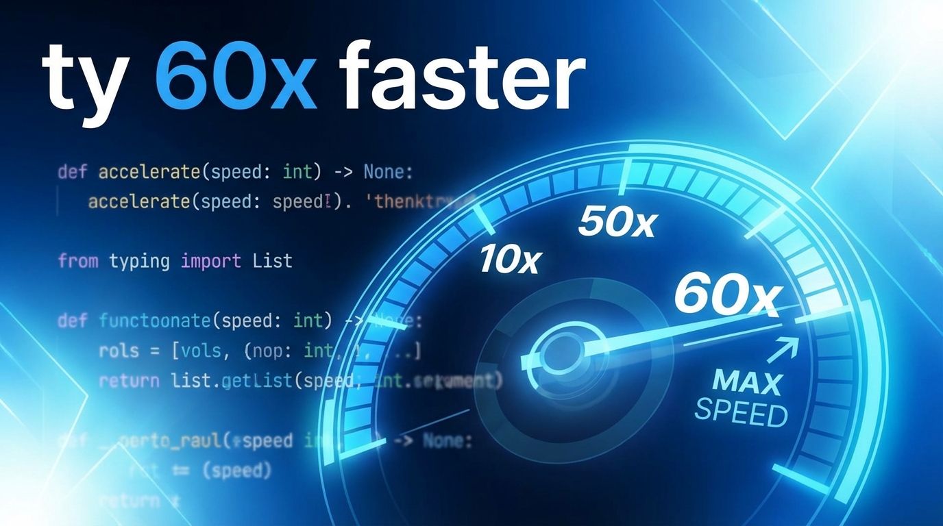 Astral ty Python Type Checker: 60x Faster Than Mypy | byteiota
