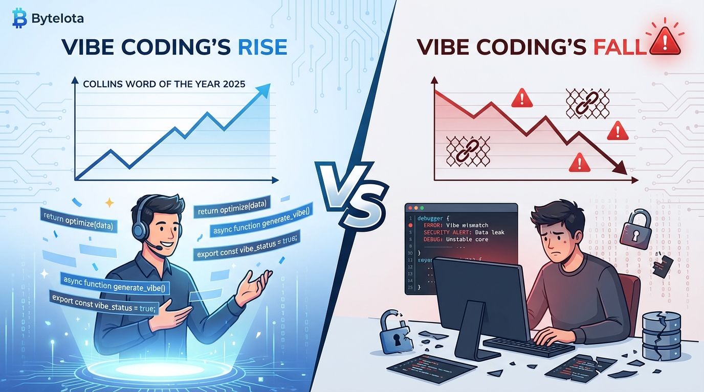 Vibe Coding Hangover: 10.3% of Apps Vulnerable in 2025 | byteiota