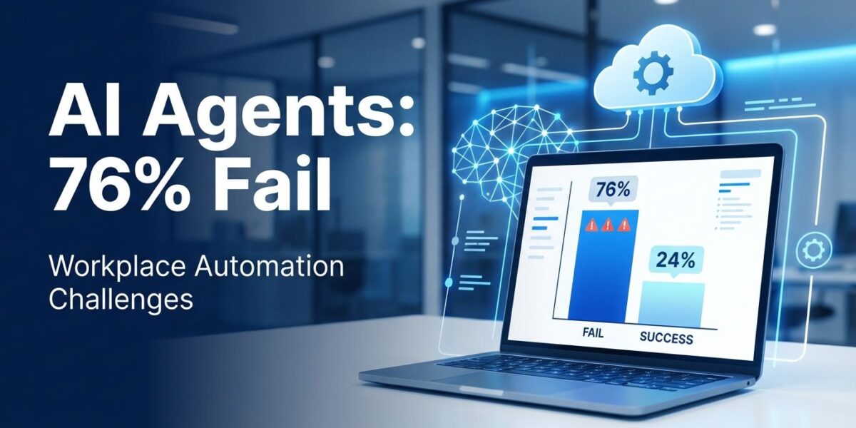 AI Agents Fail 76% of Tasks: Reality Check for 2026 | byteiota