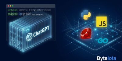 ChatGPT Containers Run Bash & Packages Now—Free (2026) | byteiota