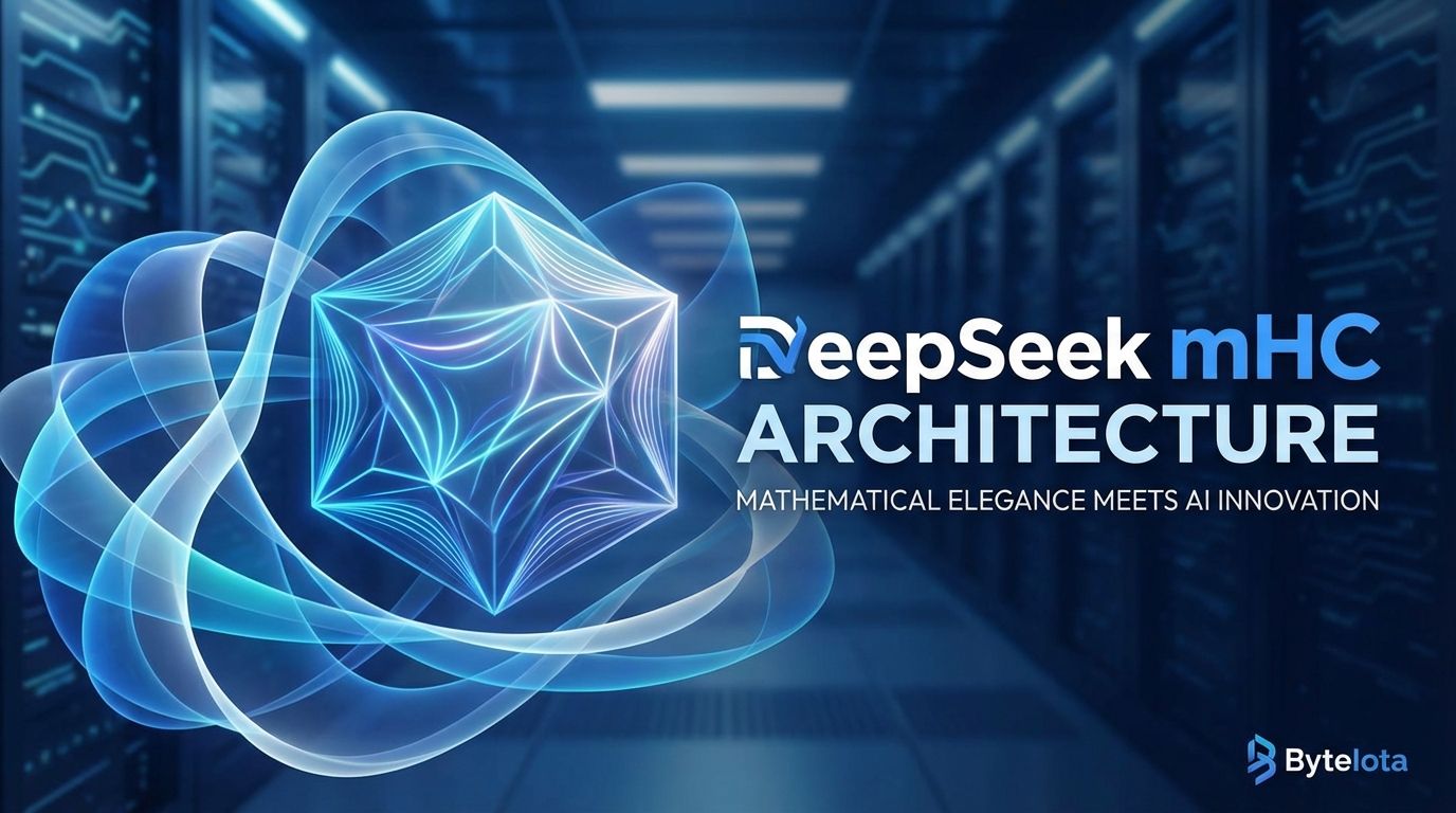 DeepSeek mHC Architecture: Manifold Math Beats Brute-Force AI | byteiota