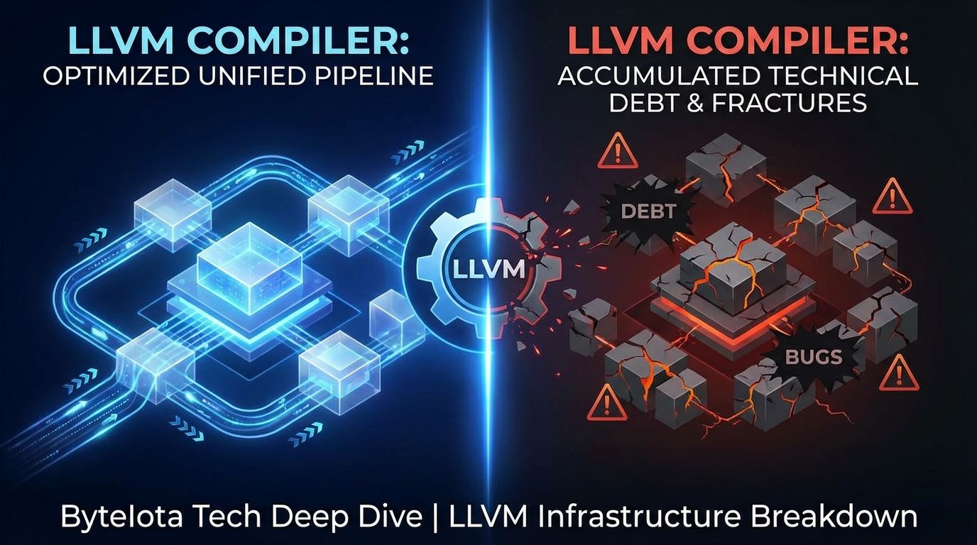 LLVM’s Lead Maintainer Admits Infrastructure Is Broken | byteiota