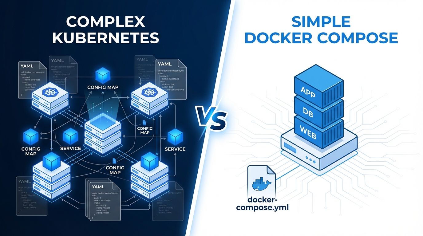 Kubernetes Was Overkill: Team Ditched K8s for Docker Compose | byteiota