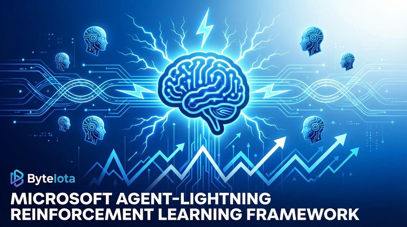 Microsoft Agent-Lightning: RL Training Agents Jan 2026 | byteiota