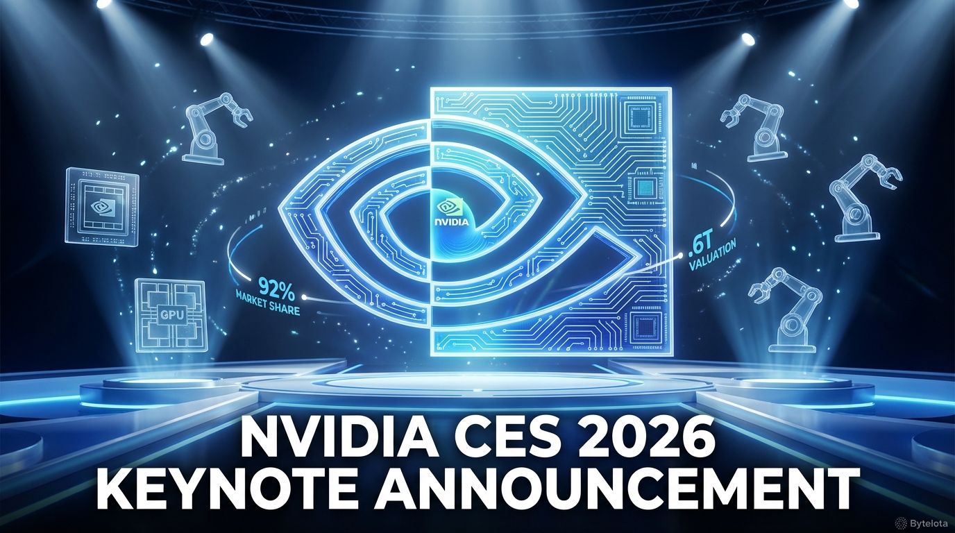 Nvidia CES 2026 Keynote: Jensen Huang’s AI Robotics Today | byteiota
