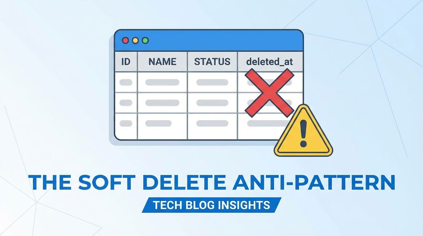 Soft Delete Pattern: Why It Creates More Problems | byteiota