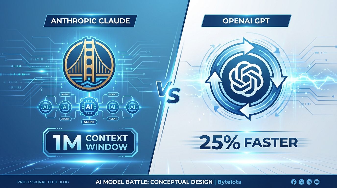 Claude Opus 4.6 vs GPT-5.3-Codex: Same-Day AI Battle | byteiota