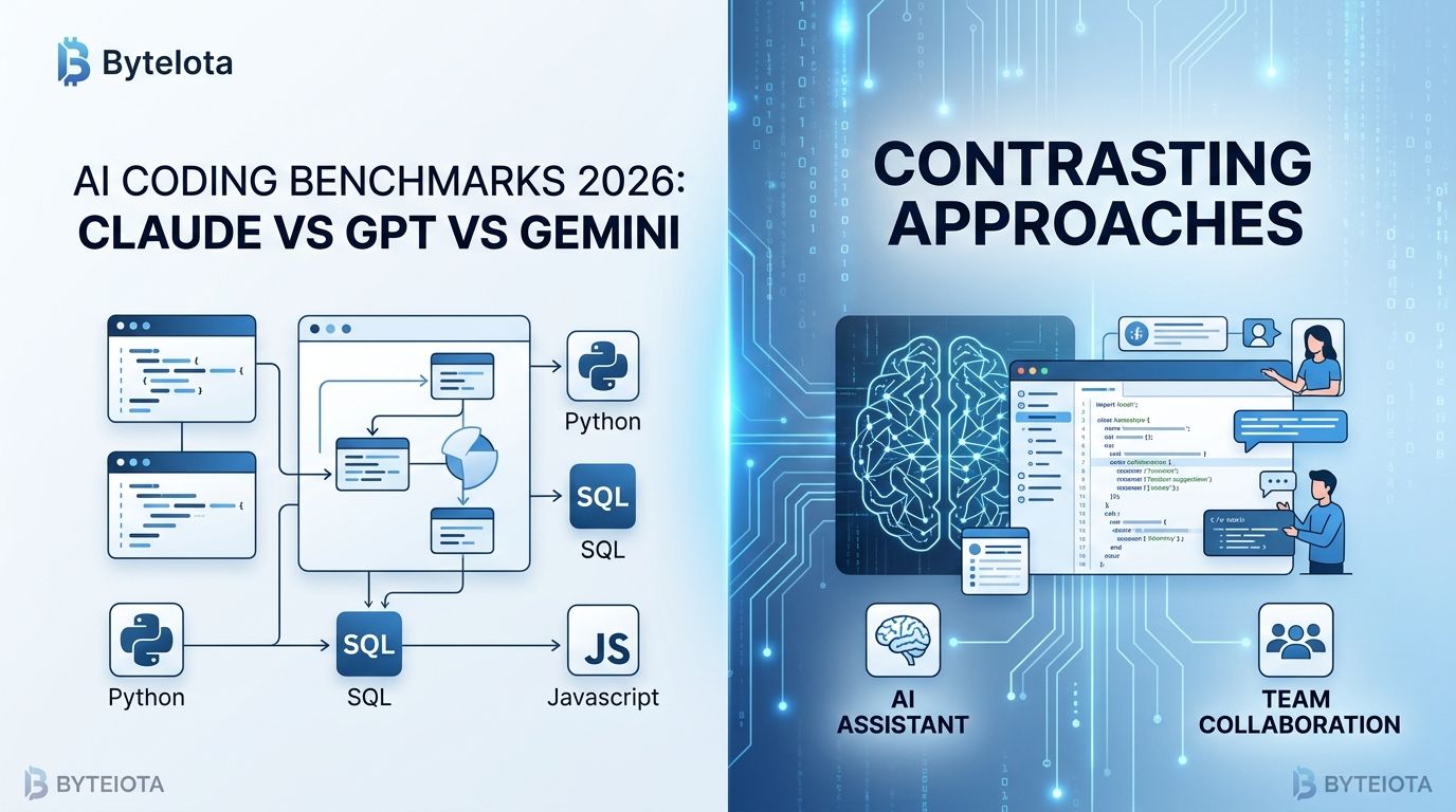 AI Coding Benchmarks 2026: Claude vs GPT vs Gemini | byteiota