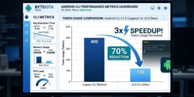 Android CLI: 70% Faster Agent Development (April 2026) | byteiota