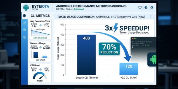 Android CLI: 70% Faster Agent Development (April 2026) | byteiota
