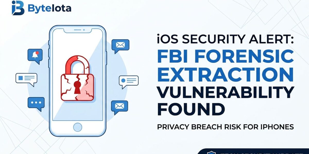 Apple Patches iOS Bug FBI Used to Get Deleted Messages | byteiota