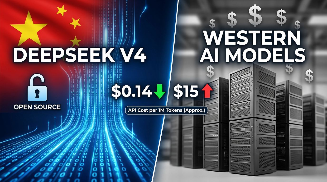 DeepSeek V4: China Beats GPT-5.4 Coding at 10% Cost | byteiota
