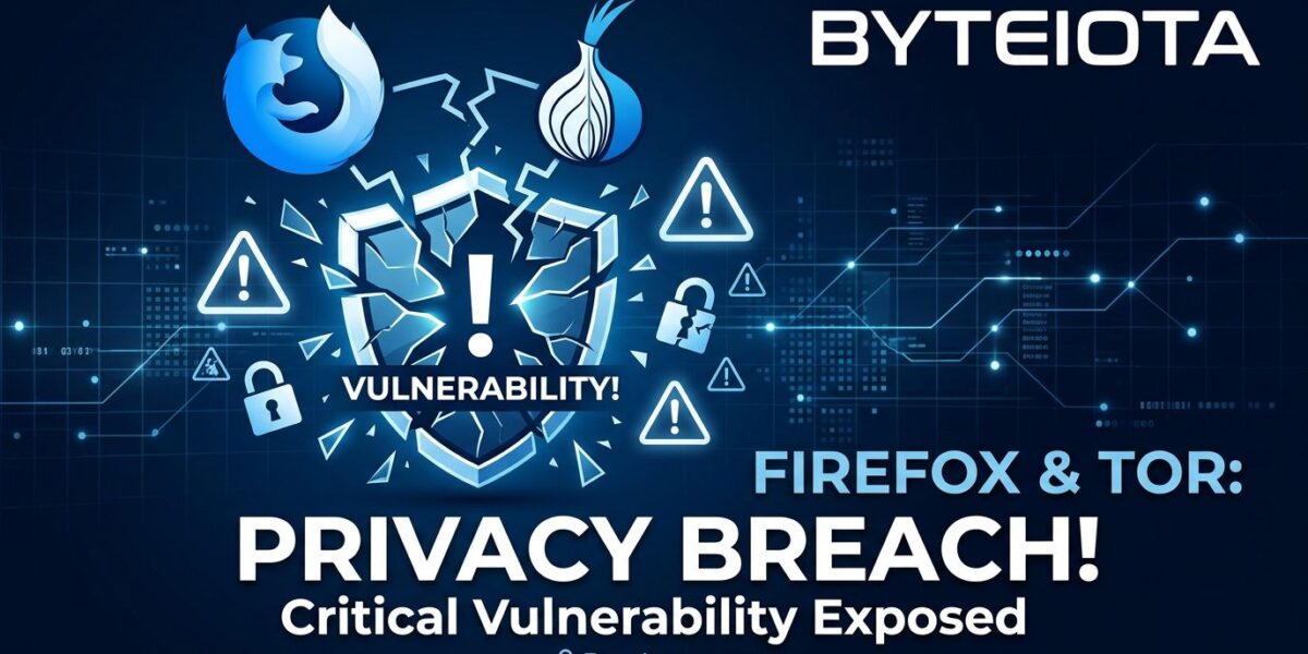 Firefox IndexedDB Flaw Breaks Tor Browser Anonymity | byteiota