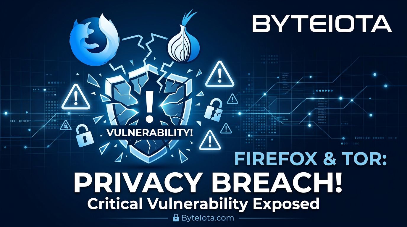 Firefox IndexedDB Flaw Breaks Tor Browser Anonymity | byteiota