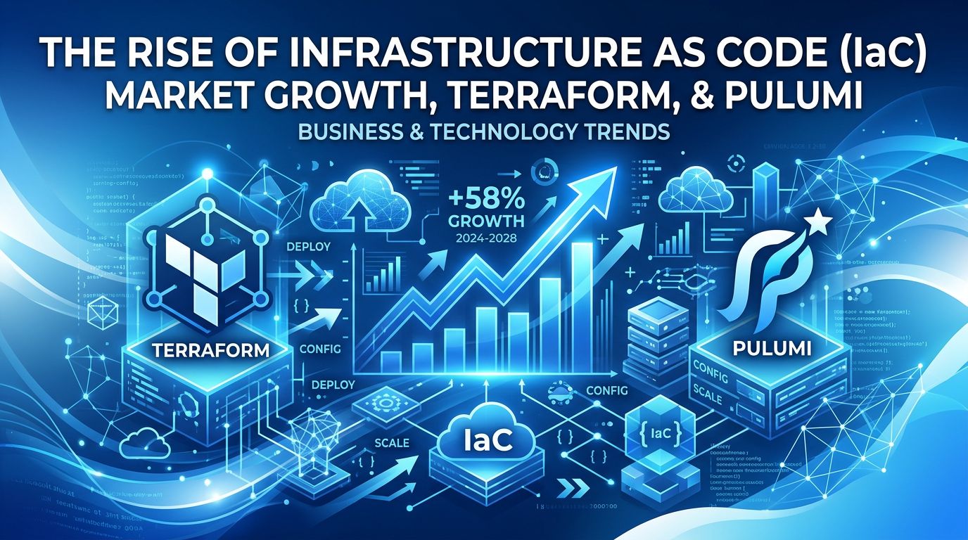 Infrastructure as Code Market 2026: Terraform vs Pulumi | byteiota