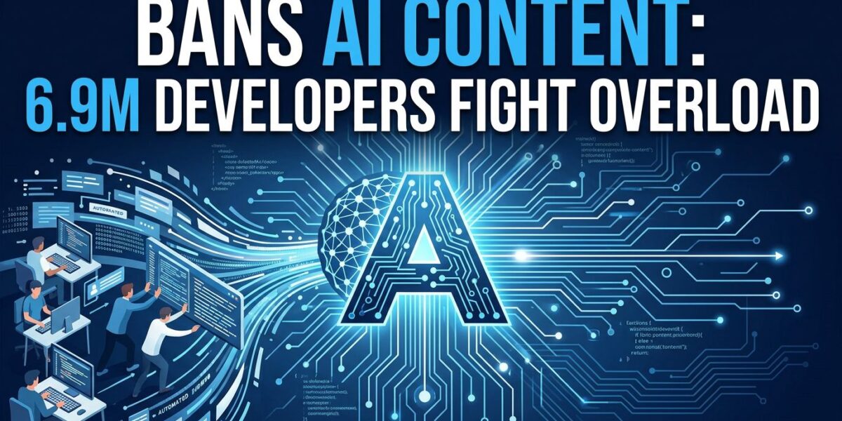 r/programming Bans AI Content: 6.9M Developers Fight Overload | byteiota