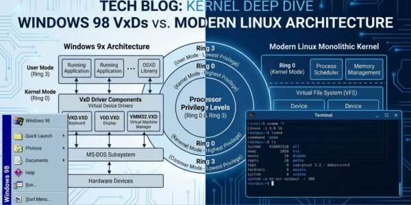 WSL9x: Modern Linux Kernel Runs Inside Windows 98 | byteiota