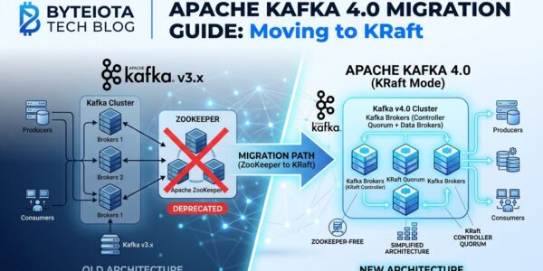 Kafka 4.0 Removes ZooKeeper: KRaft Migration Guide for 2026 | byteiota