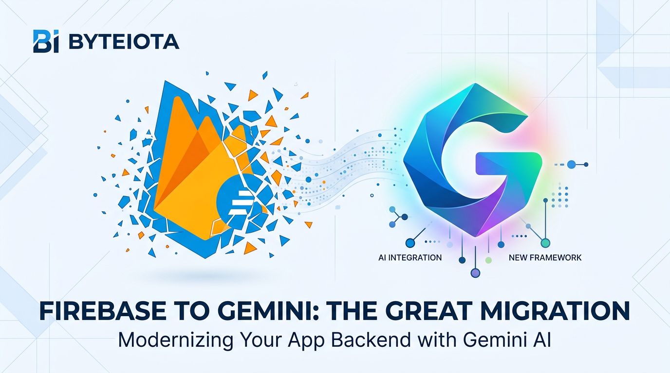 Firebase Imagen Shutdown: Migrate to Gemini Image Models Now | byteiota